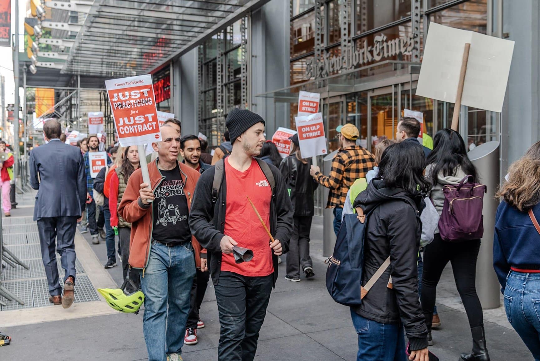 New York Times Tech Guild strike exposes frictions in solidarity
